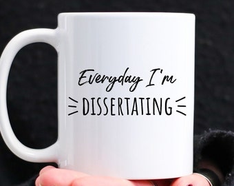 Funny Dissertation Gift - Etsy