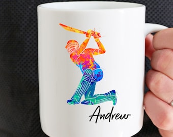 Cricketer Mug Cricketer Gifts Cricket Player Cricket Mug - Etsy