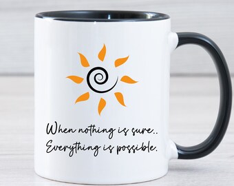Optimism Quote Mug - Etsy