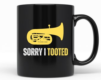 Tuba Girl Black Mug Tuba Gifts Tuba Mugs Band Gifts Band - Etsy