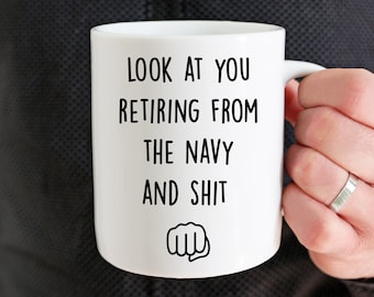 Navy Retirement Gift - Etsy