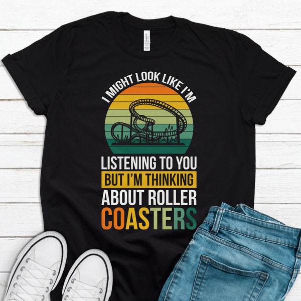 Roller Coaster Shirt - Etsy