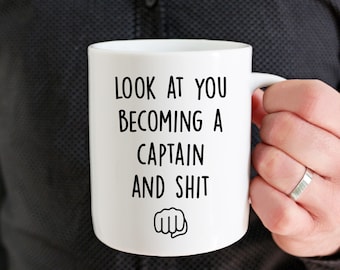 Captain Gift, Captain Mug, Captain Promotion, Captain Appreciation ...