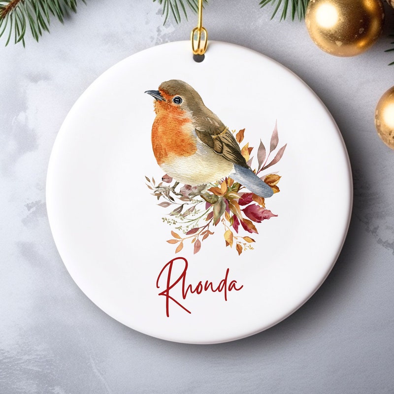 Robin Watercolor - Etsy