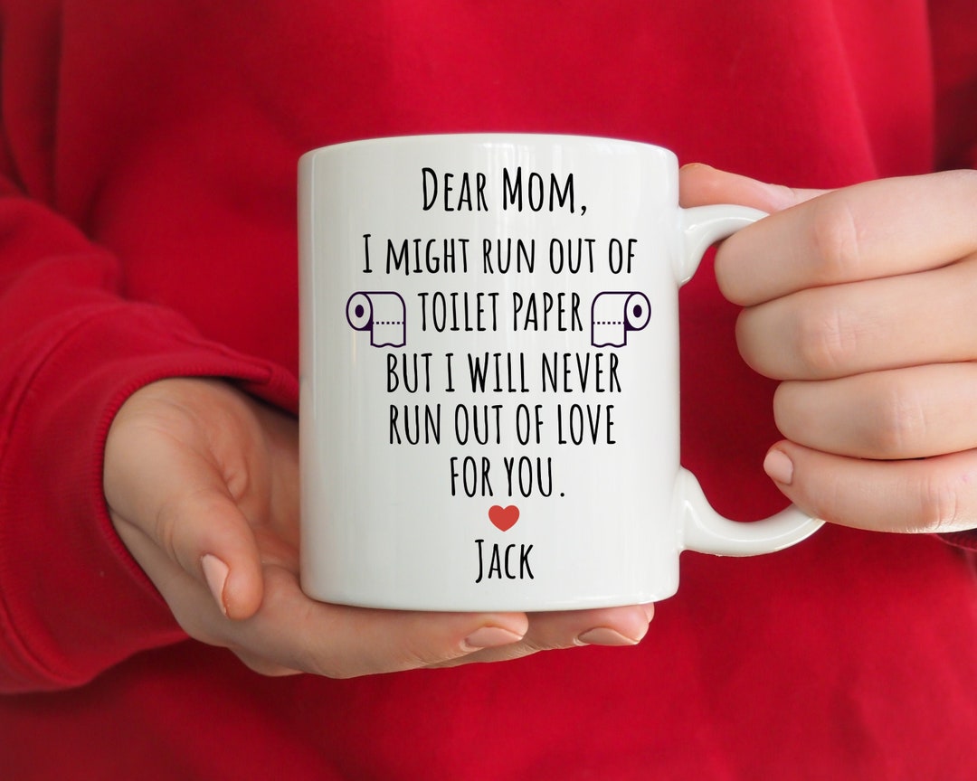 Dear Mom Social Distancing Mom Gift Quarantine Gift for Mom Funny ...