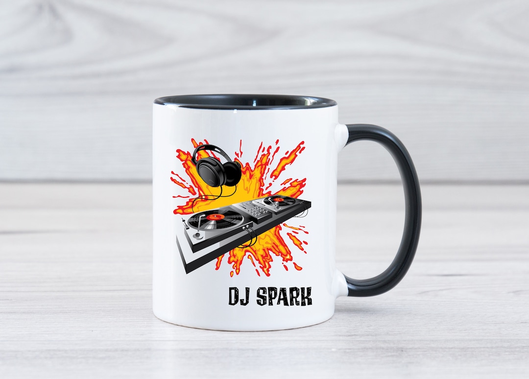 Personalized DJ Gifts, Custom DJ Coffee Mug, Gifts for DJ, Disc Jockey ...