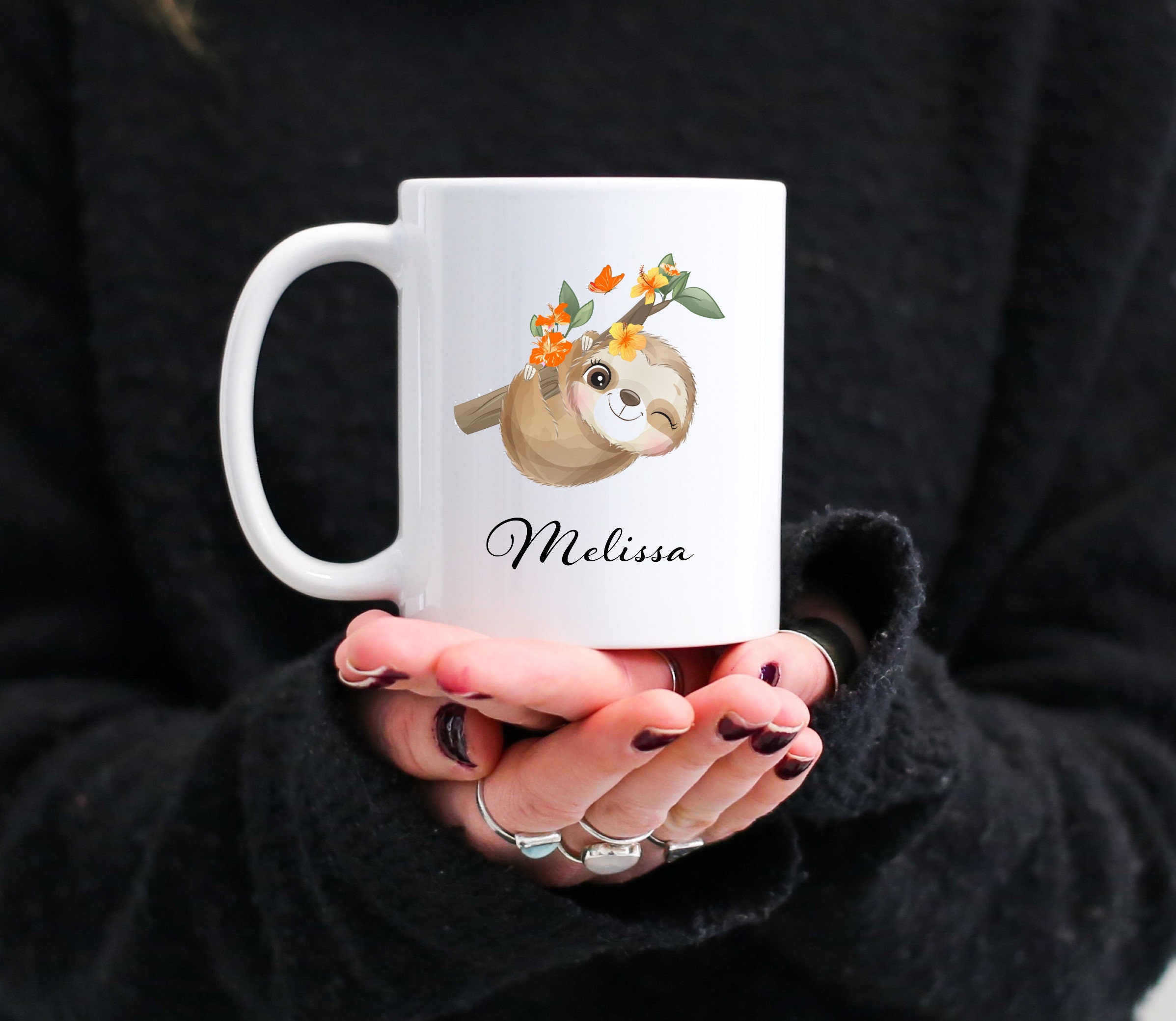 Cute Sloth Mug, Sloth Gifts for Her, Sloth Coffee Mugs for Women, Sloth ...