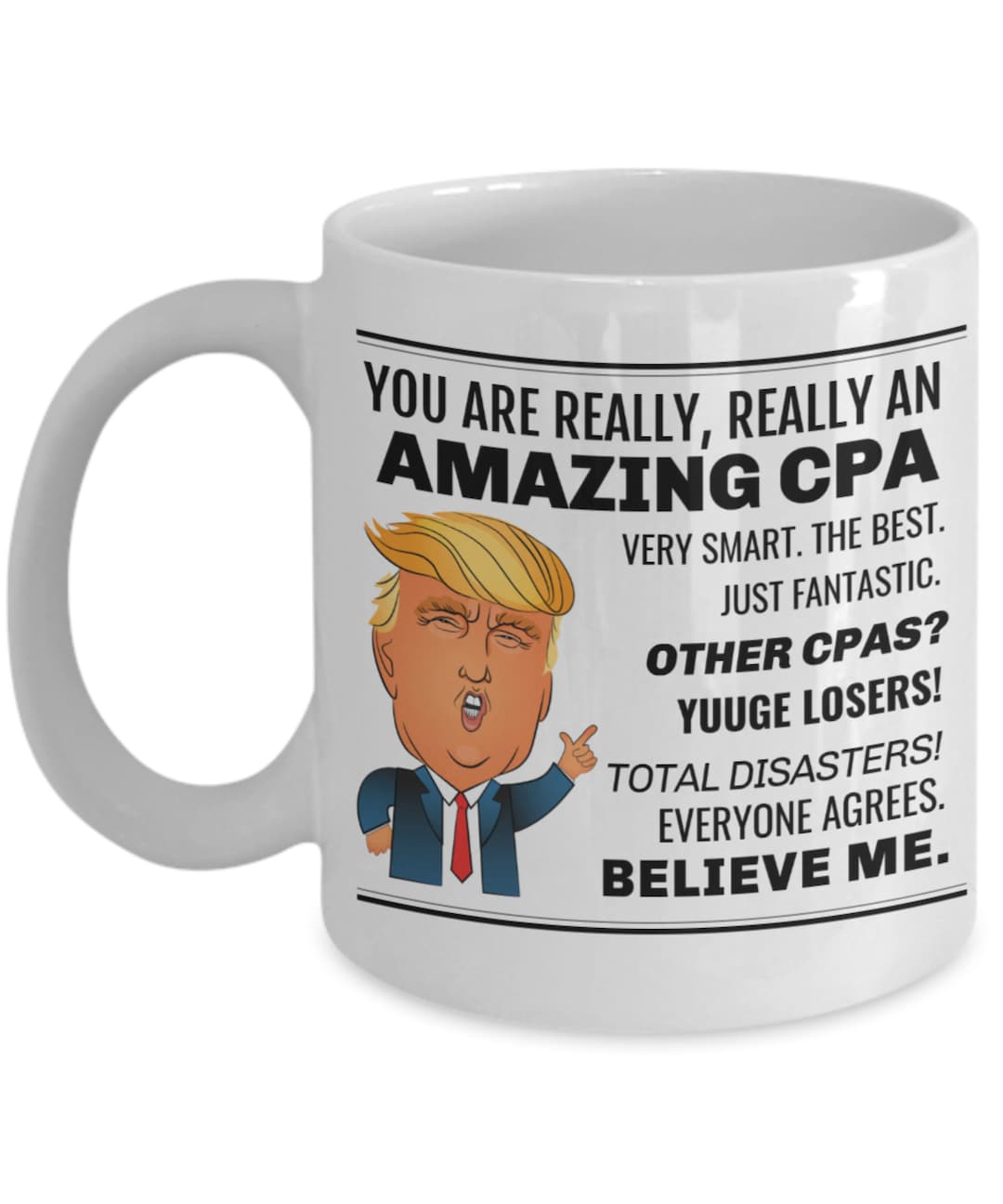 Trump CPA Mug, Funny Trump Cpa Mug, Trump Accountant Mug Accountant Cpa ...