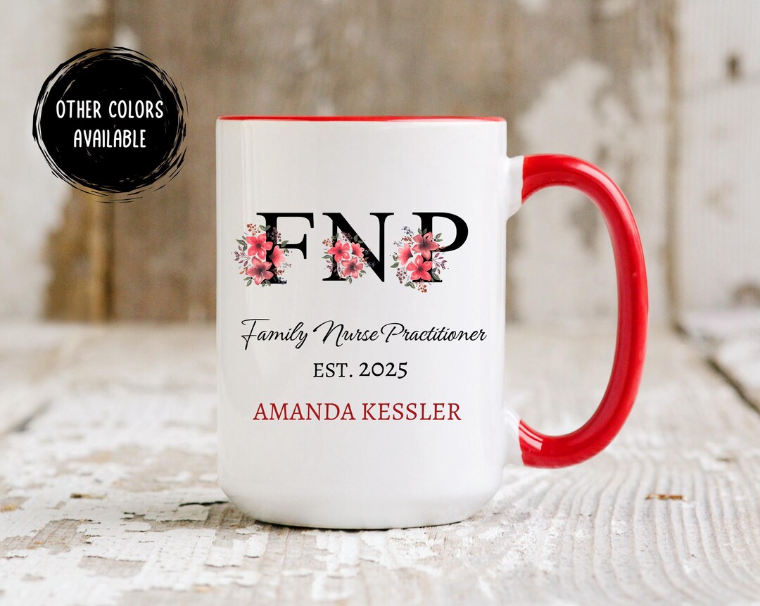 FNP Gift, Family Nurse Practitioner Mug, FNP Graduation Birthday Gift ...