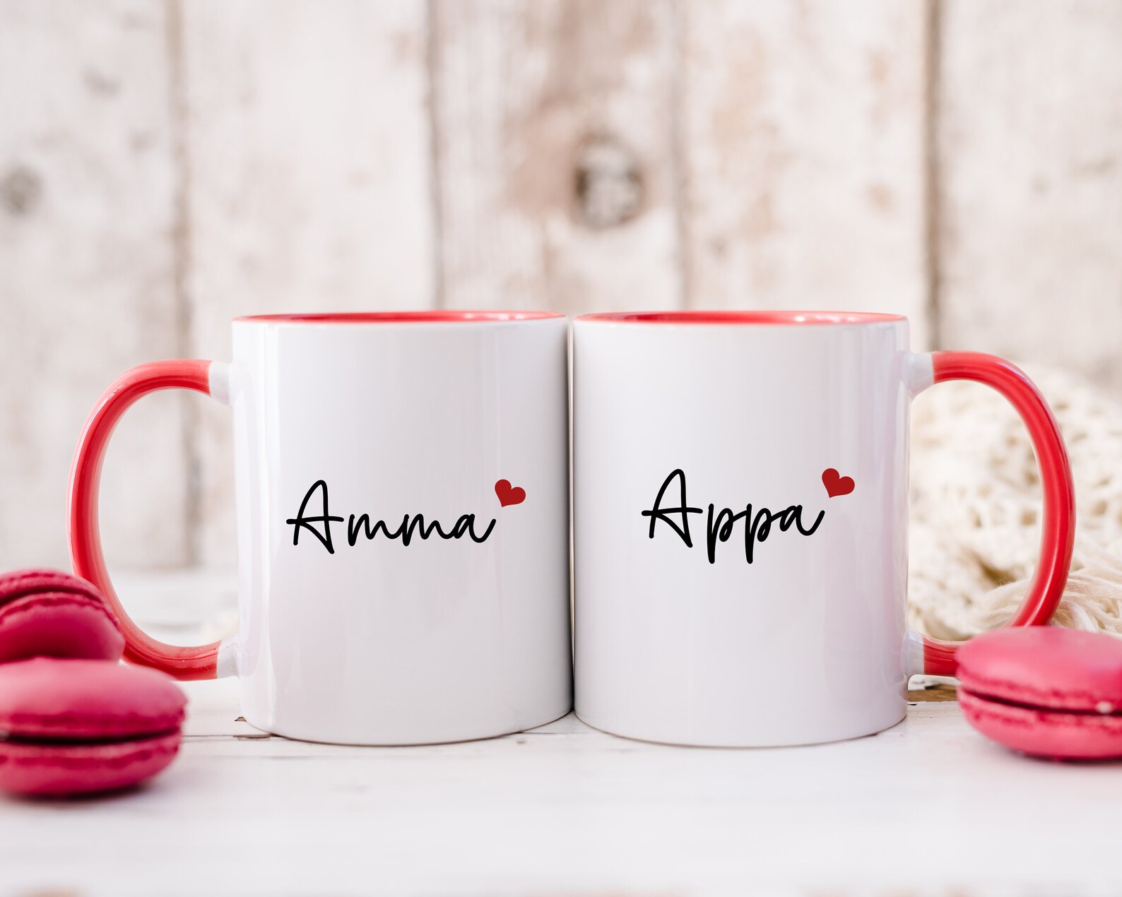 Amma Appa Mug Set, New South Indian Parents Gift Set, Amma Appa Gifts ...