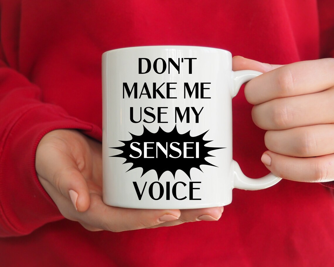 Sensei Gifts, Sensei Coffee Mug, Gifts for Sensei Martial Arts Trainer ...