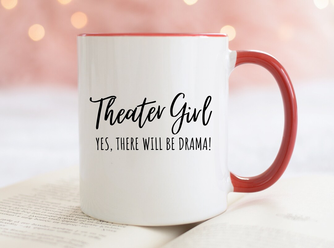 Theater Lover Gifts, Theater Mug, Theater Teacher Gifts, Drama Teacher ...