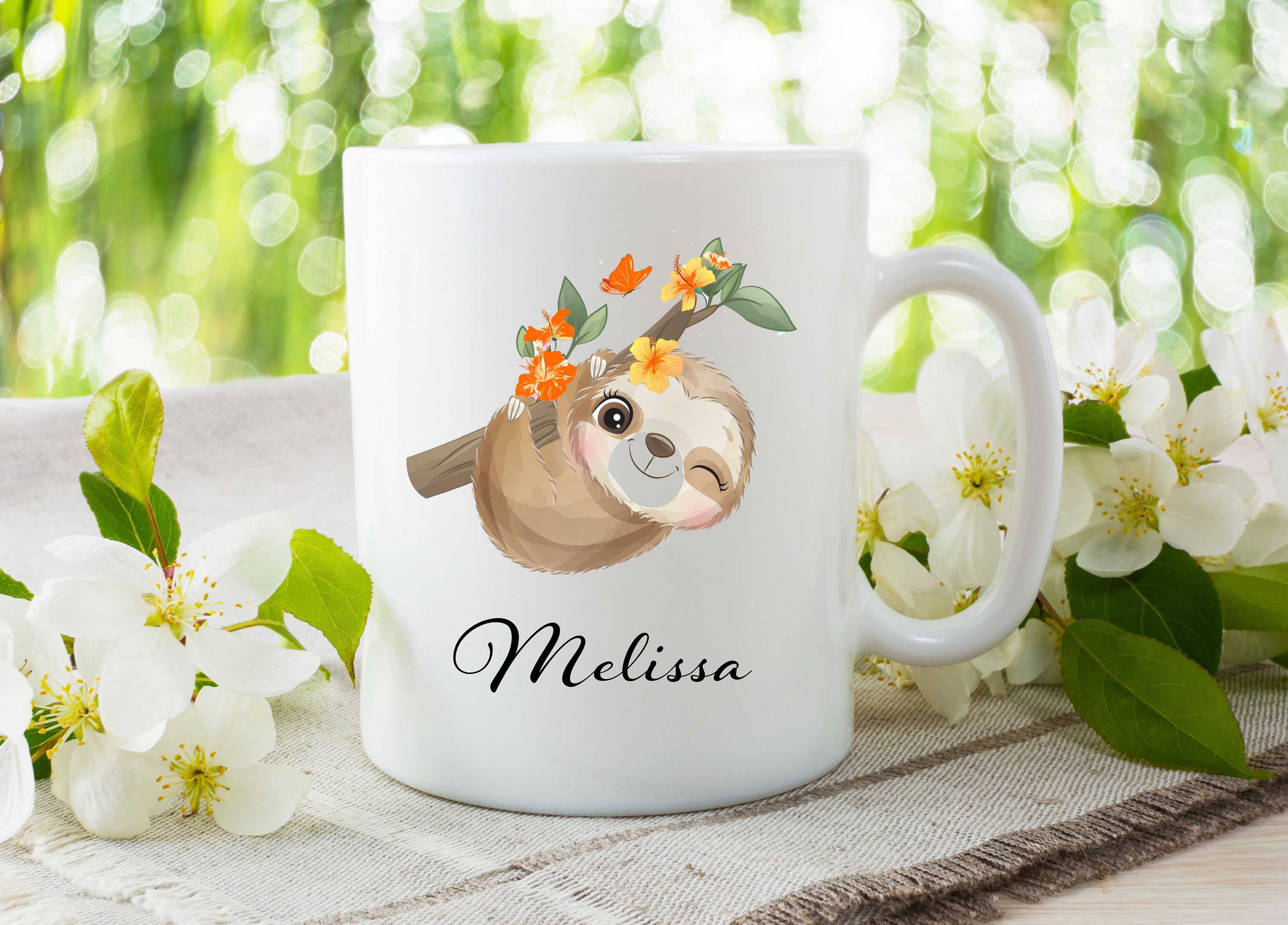Cute Sloth Mug, Sloth Gifts for Her, Sloth Coffee Mugs for Women, Sloth ...