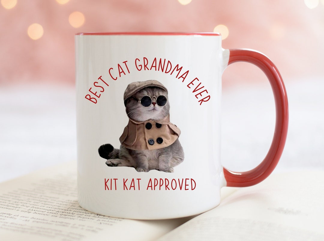 Cat Grandma Coffee Mug, Cat Grandma Mug, Cat Grandma Gifts, Best Cat ...