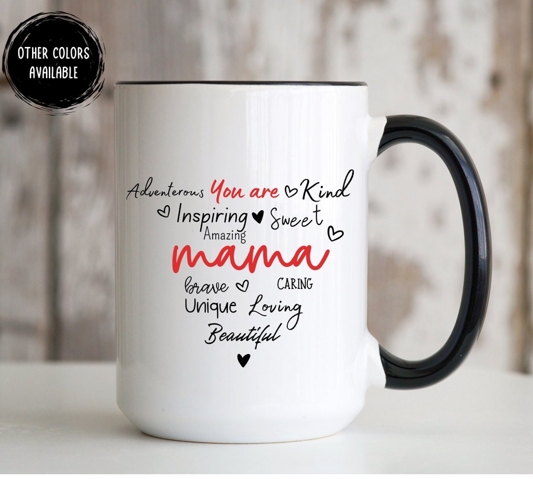 Mama Coffee Mug, Mama Ceramic Mug, Gift for Mom Mug Mother's Day for ...