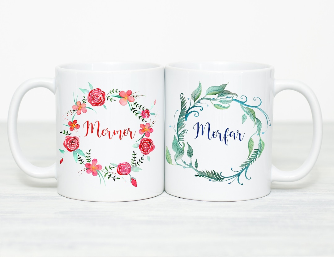 Mormor Morfar Mug Set New Mormor Morfar Gifts Mormor Morfar Anniversary ...
