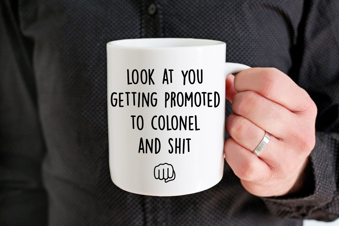 Colonel Coffee Mug, Colonel Gifts, Colonel Promotion Gift Idea, Army ...