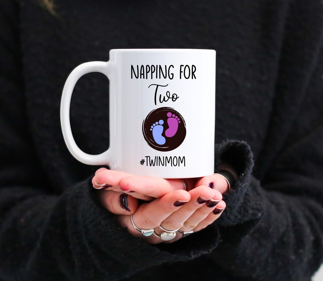 Mom of Twins Gifts, Mom of Twins Mug, Twin Mom Mug, Napping for Two ...