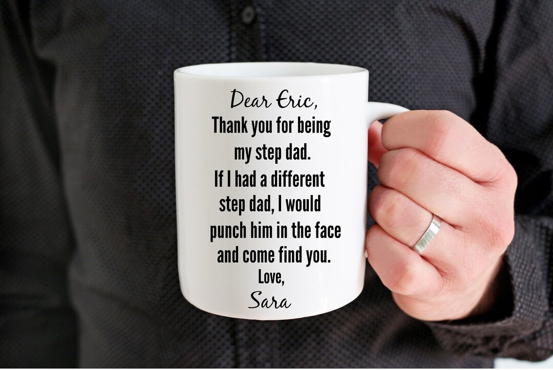 Step Dad Gift, Step Dad Mug, Father's Day for Step Dad From Stepson ...