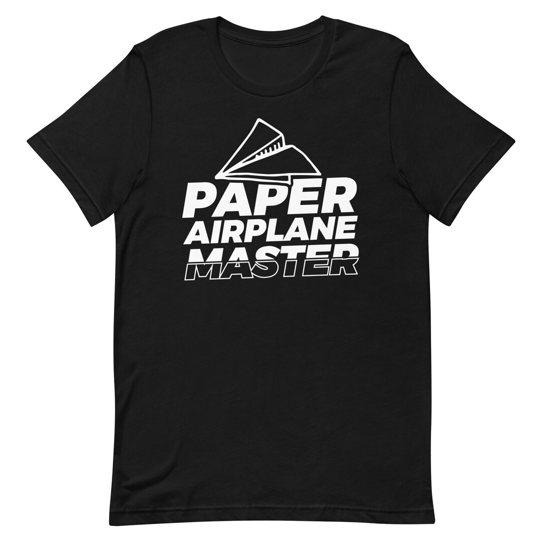 Paper Airplane Shirt, Paper Airplane T-shirt, Paper Airplane Gift ...