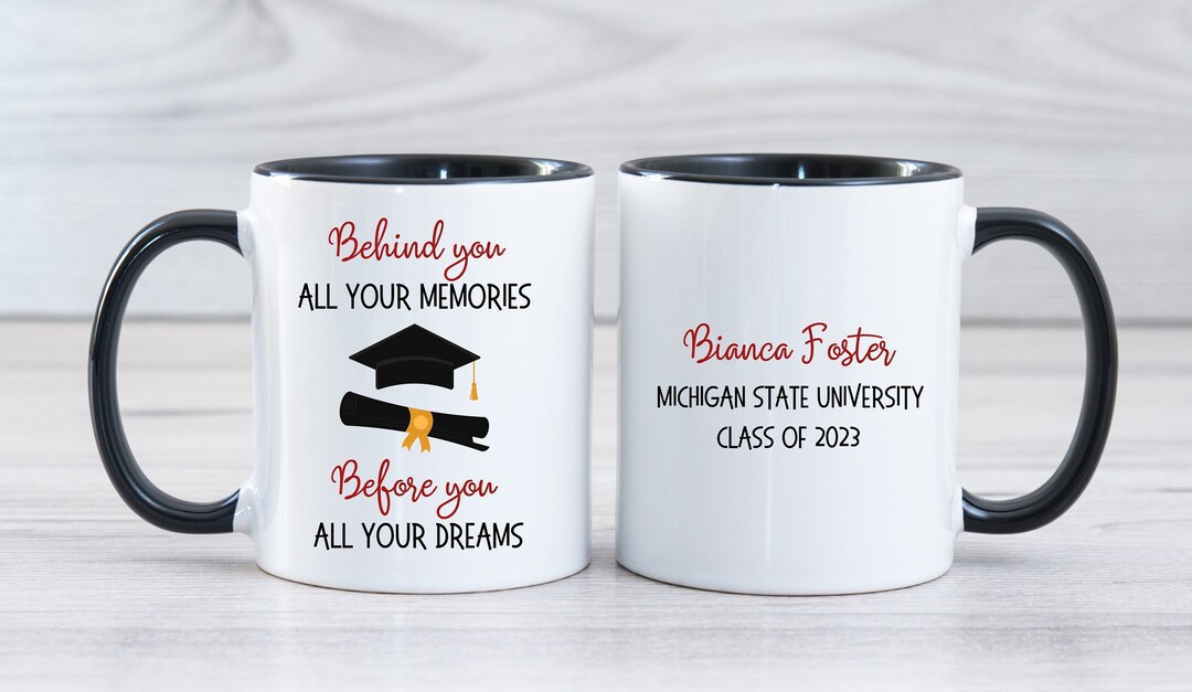 College Graduation Gift, Personalized Class of 2023 Graduation Mug ...