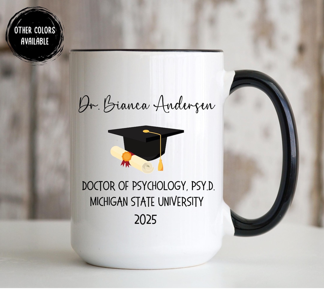 Psy.d. Graduation Gift for Her Him, Doctor of Psychology Grad Gift ...