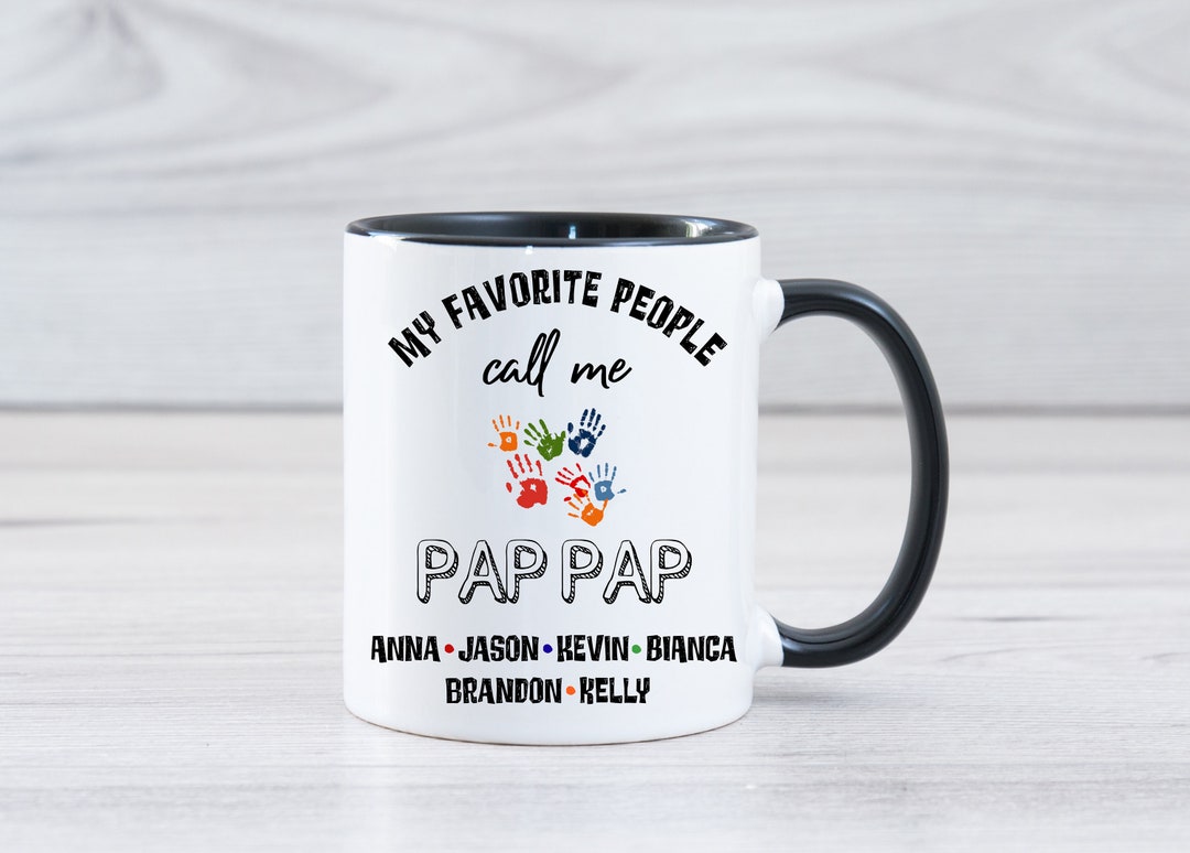 Pap Pap Gift,pap Pap Mug, Personalized Pap Pap Fathers Day,pap Pap Gift ...