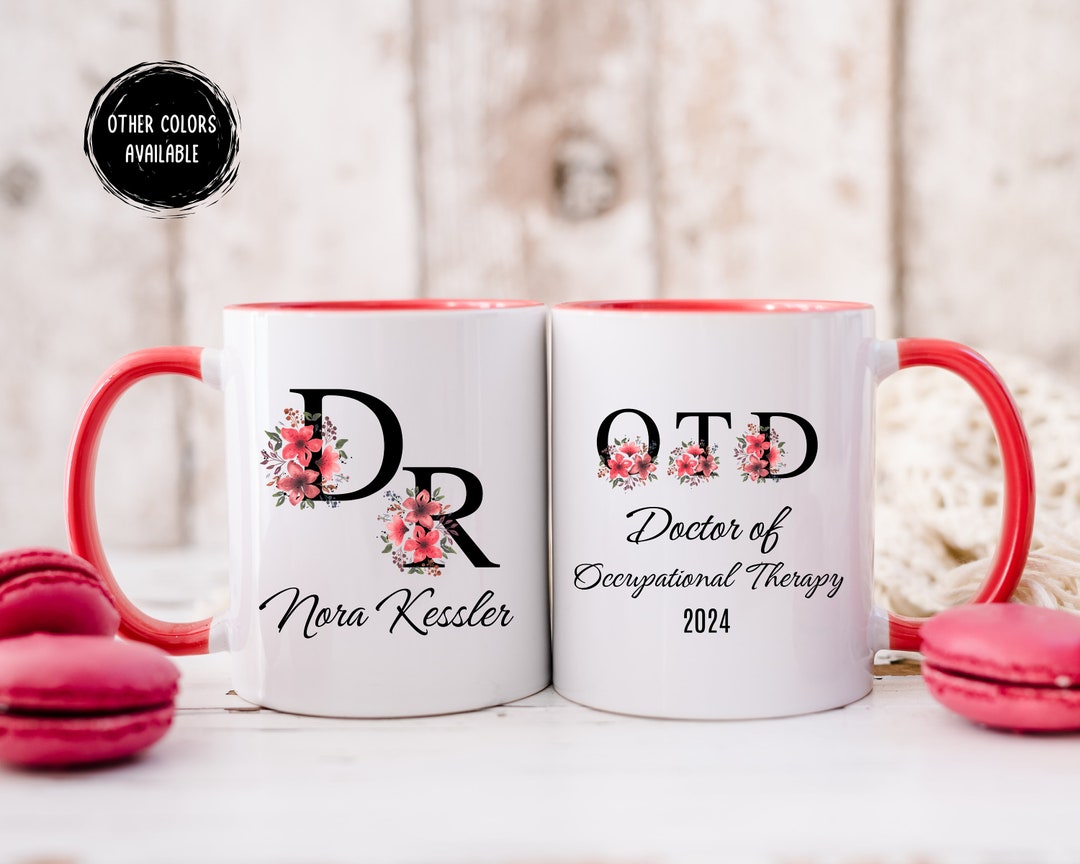 Doctor of Occupational Therapy Gift Mug, OTD Mug, OTD Graduation Gift ...