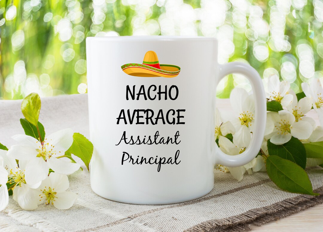 Nacho Average Assistant Principal Mug, Funny Assistant Principal Gift ...