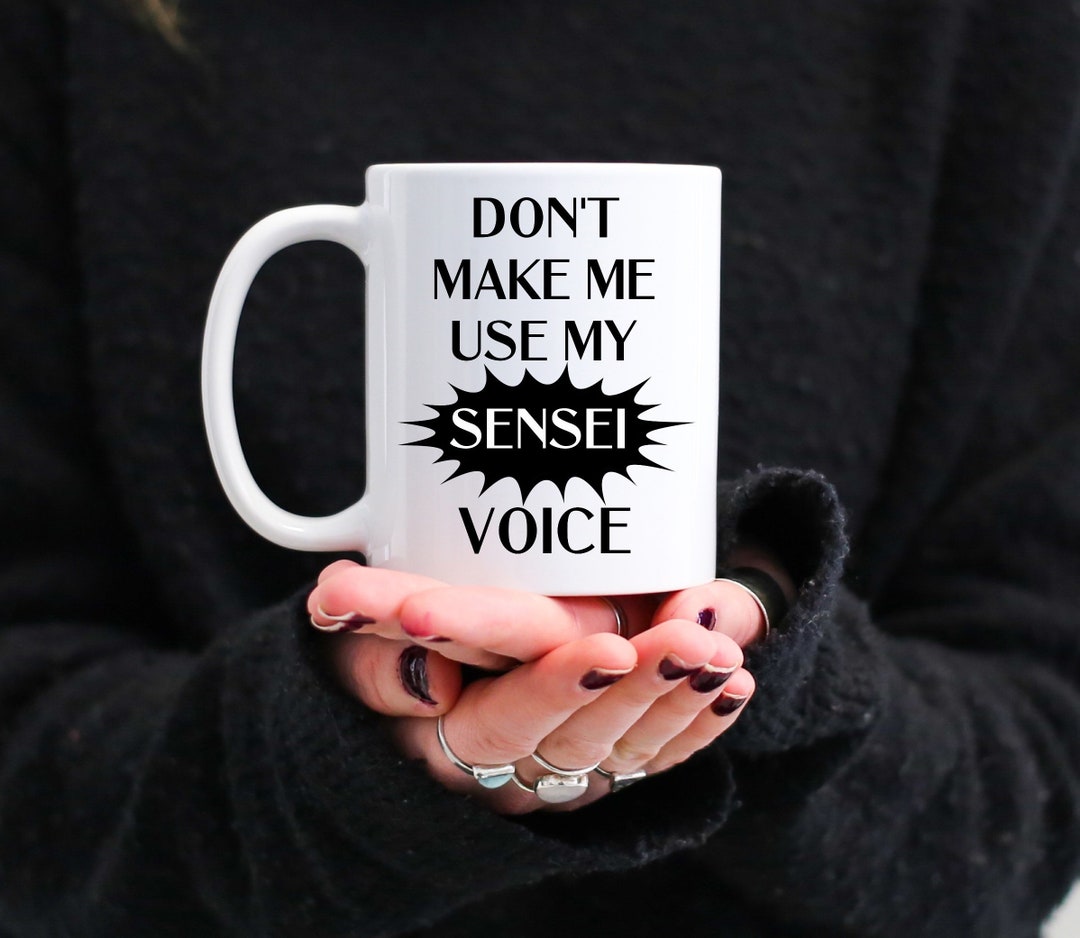 Sensei Gifts, Sensei Coffee Mug, Gifts for Sensei Martial Arts Trainer ...
