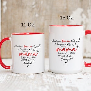 Mama Coffee Mug, Mama Ceramic Mug, Gift for Mom Mug Mother's Day for ...
