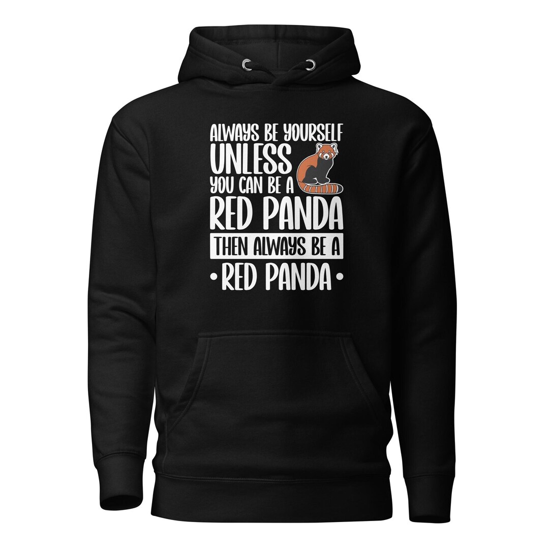 Red Panda Sweatshirt, Cute Red Panda Gift, Red Panda Motivational Gift ...