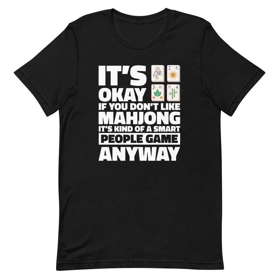 Mahjong Shirt, Mahjong Gift, Mahjong Player Shirt, Mahjong Player Gift ...