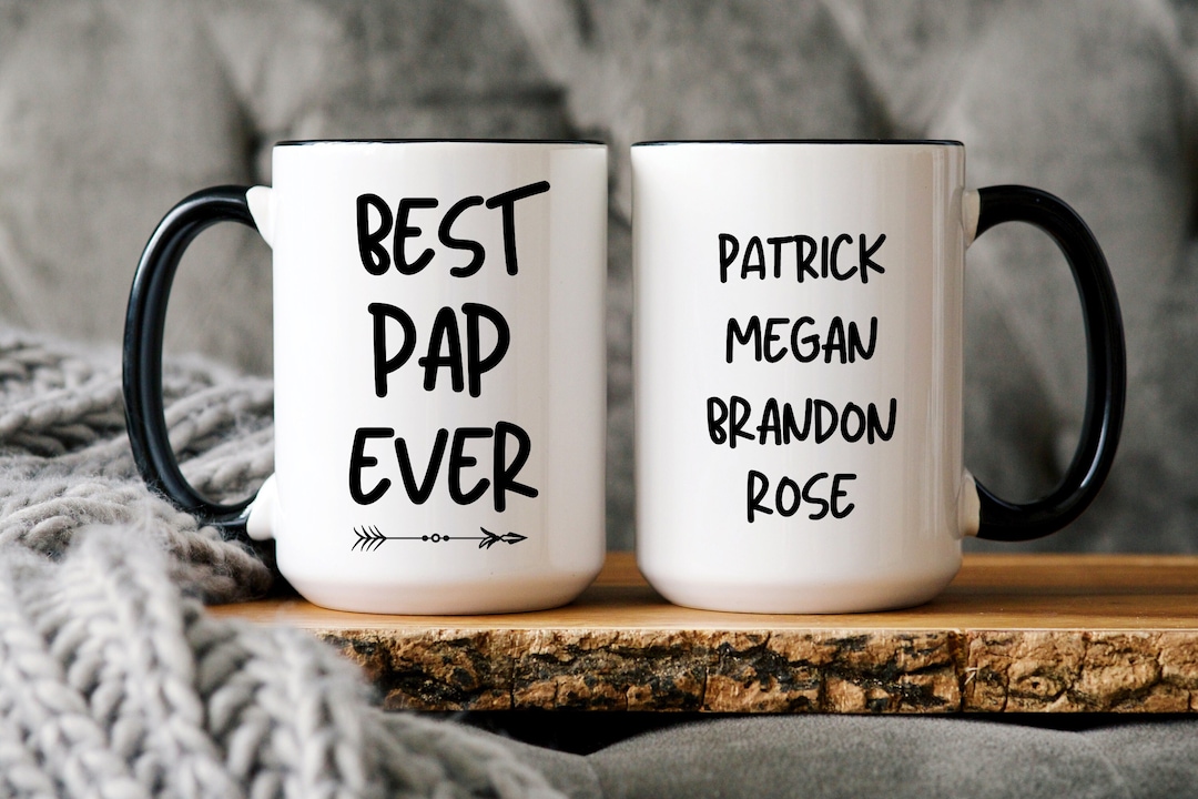 Pap Gift, Best Pap Ever Mug, Gift for Pap Coffee Mug, Pap Mug, Pap ...