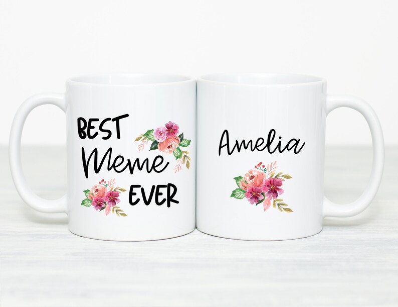 Best Meme Ever Mug, Meme Coffee Mug, Meme Grandma Gifts for Meme Mother ...