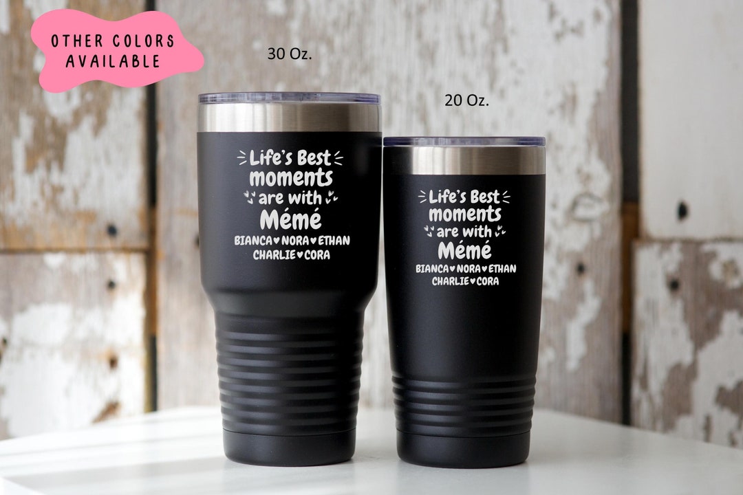 Mémé Tumbler, Mémé Gift, Mothers Day Gifts From Granddaughter Grandson ...