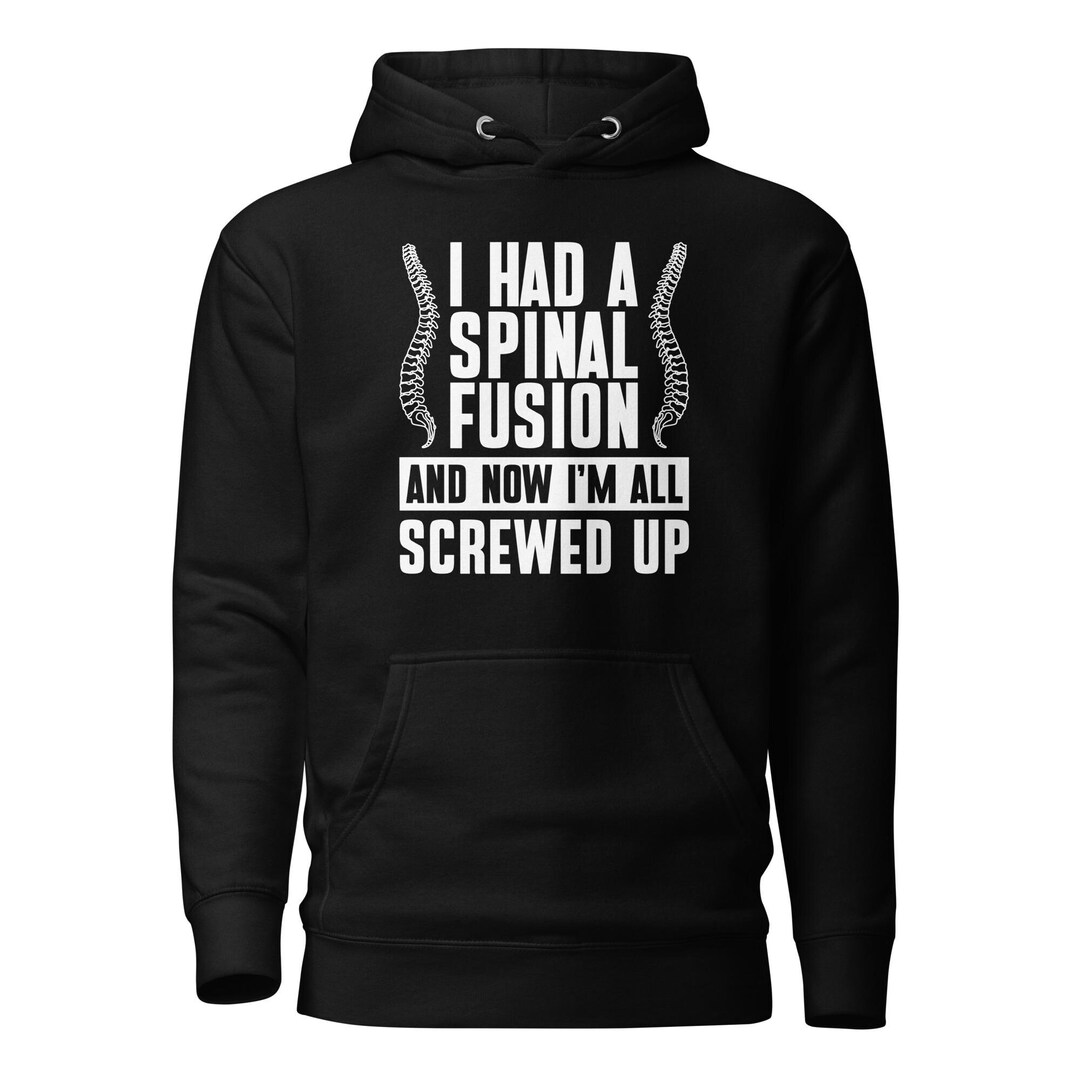 Back Surgery Sweatshirt Back Surgery Gift Spine Surgery Sweatshirt ...