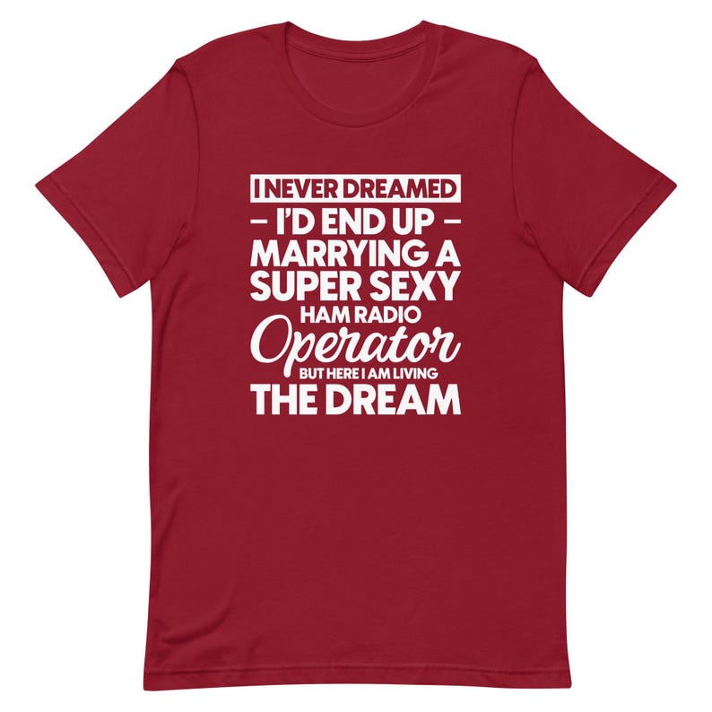 Ham Radio Operator Wife Shirt Ham Radio Shirt Wife of Ham Radio ...