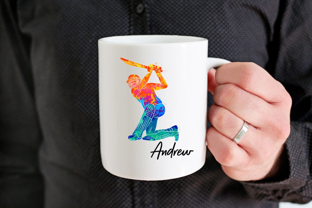 Cricket Gifts Cricket Mug Personalized Player Coffee Mug Cup, Cricket ...