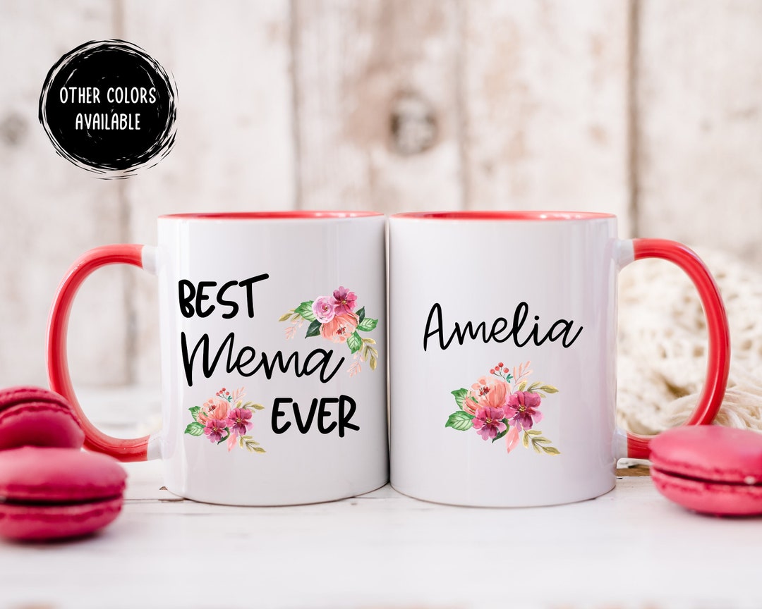 Best Mema Ever Mug, Mema Gift for Mema, Mema Mug, Mema Coffee Mug ...