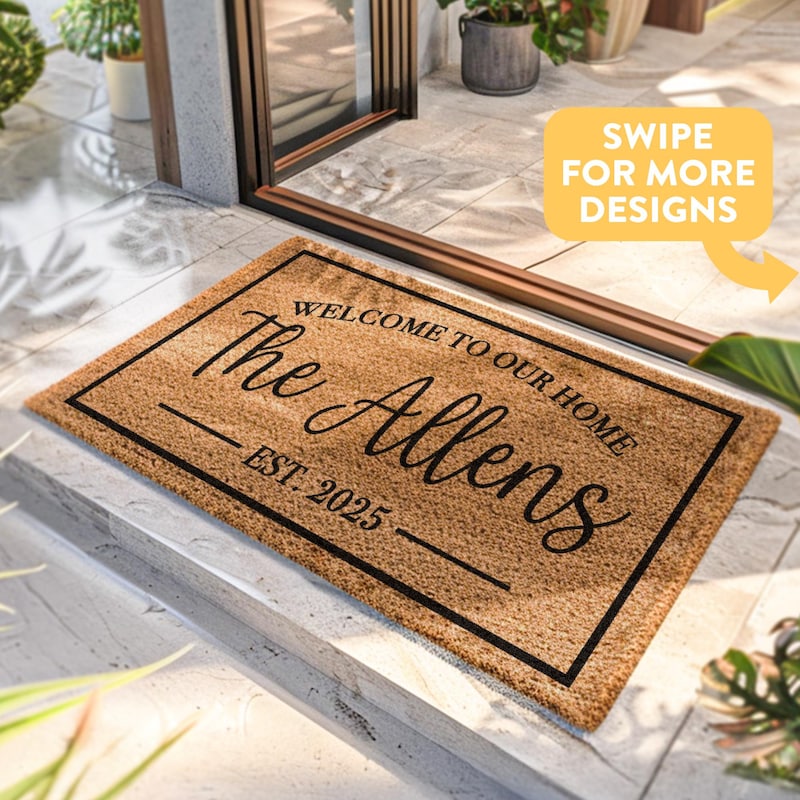 Welcome Mat - Etsy