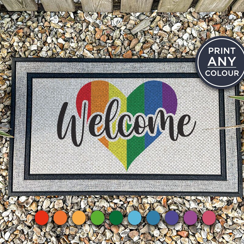 Custom Welcome Mat - Etsy