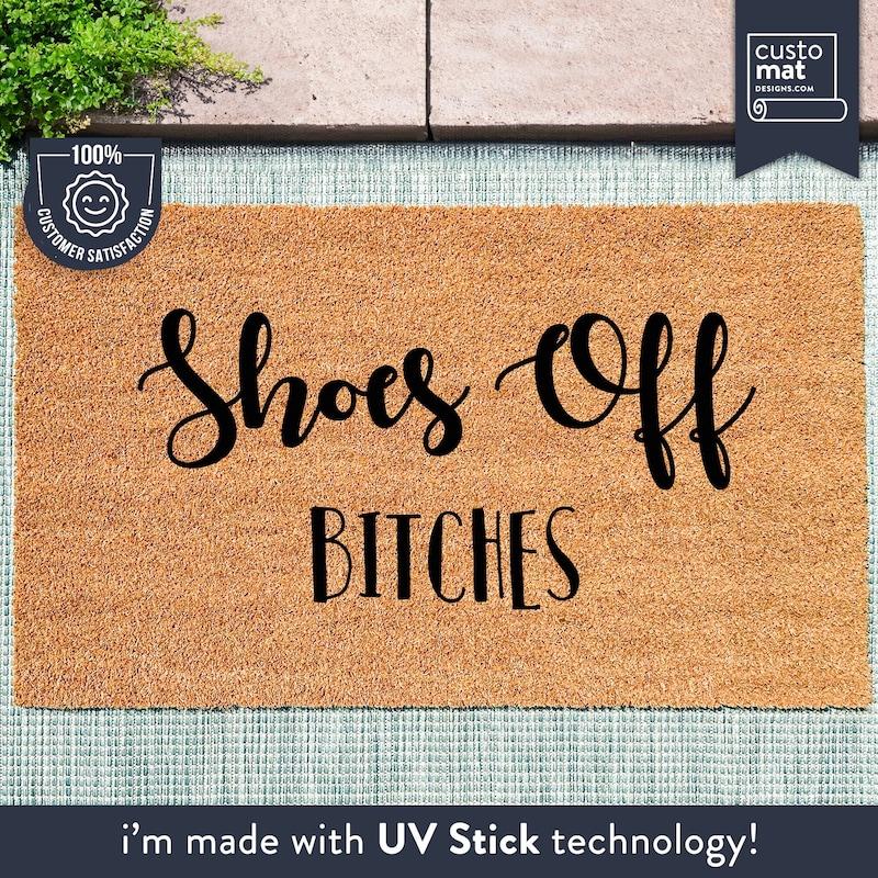 Shoes off Sign Funny - Etsy