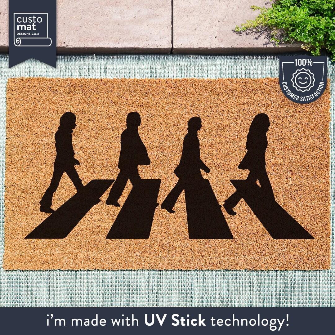 The Beatles Doormat - Hello Doormat - Welcome Doormat - Beatles Gift ...