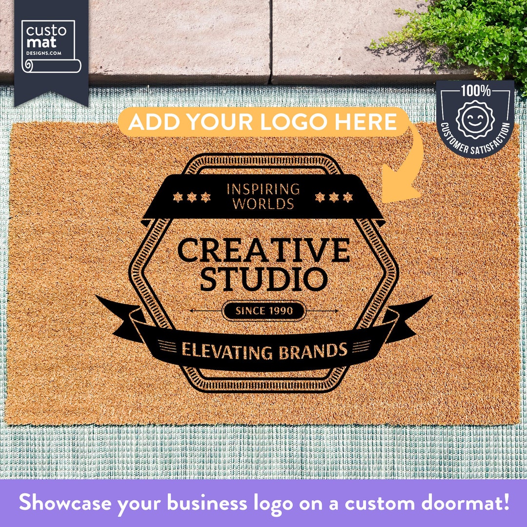 Custom Doormat - Your Custom Design - Personalized Doormat - Business ...