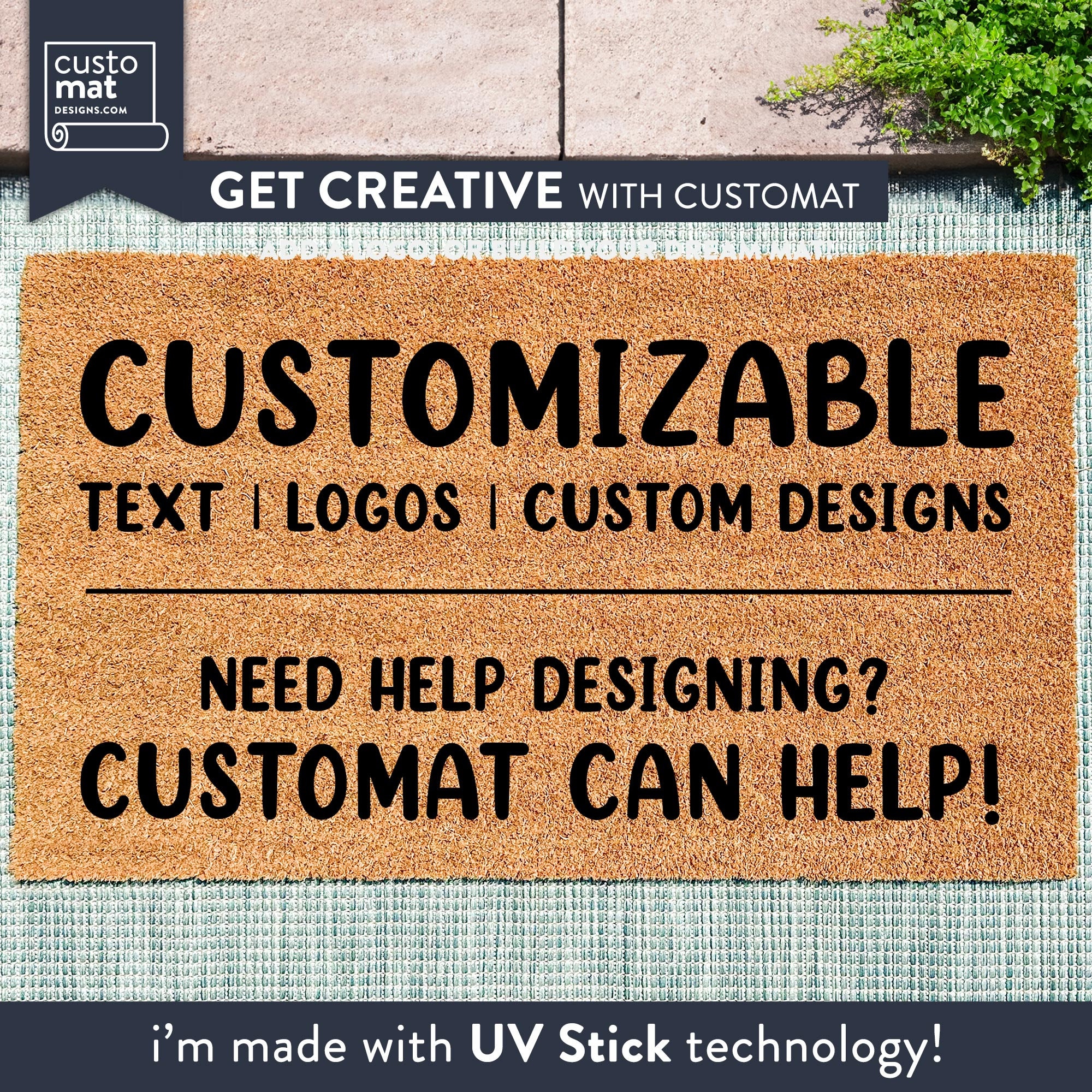 Customizable Door Mat - Design Your Own Doormat - Personalized Rug ...