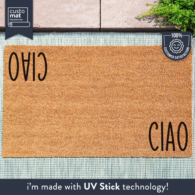 Ciao Doormat - Etsy