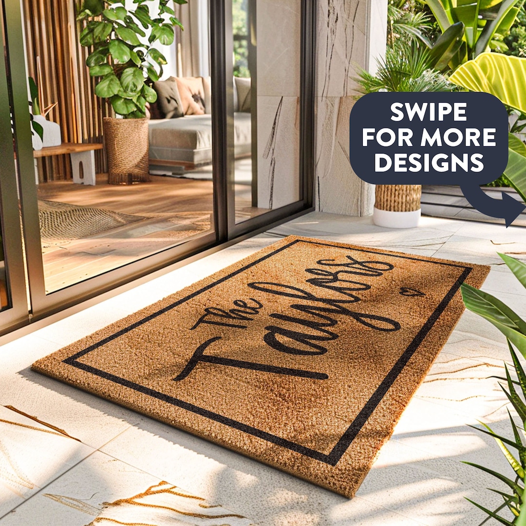 Best Selling Personalized Doormat Range - Custom Doormat Gifts ...