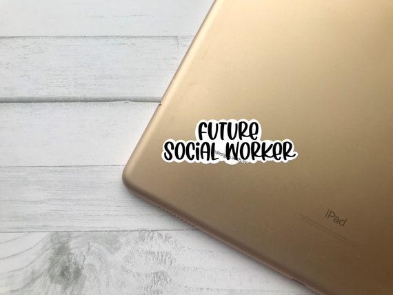 Future Social Worker Sticker Social Worker Student | Etsy