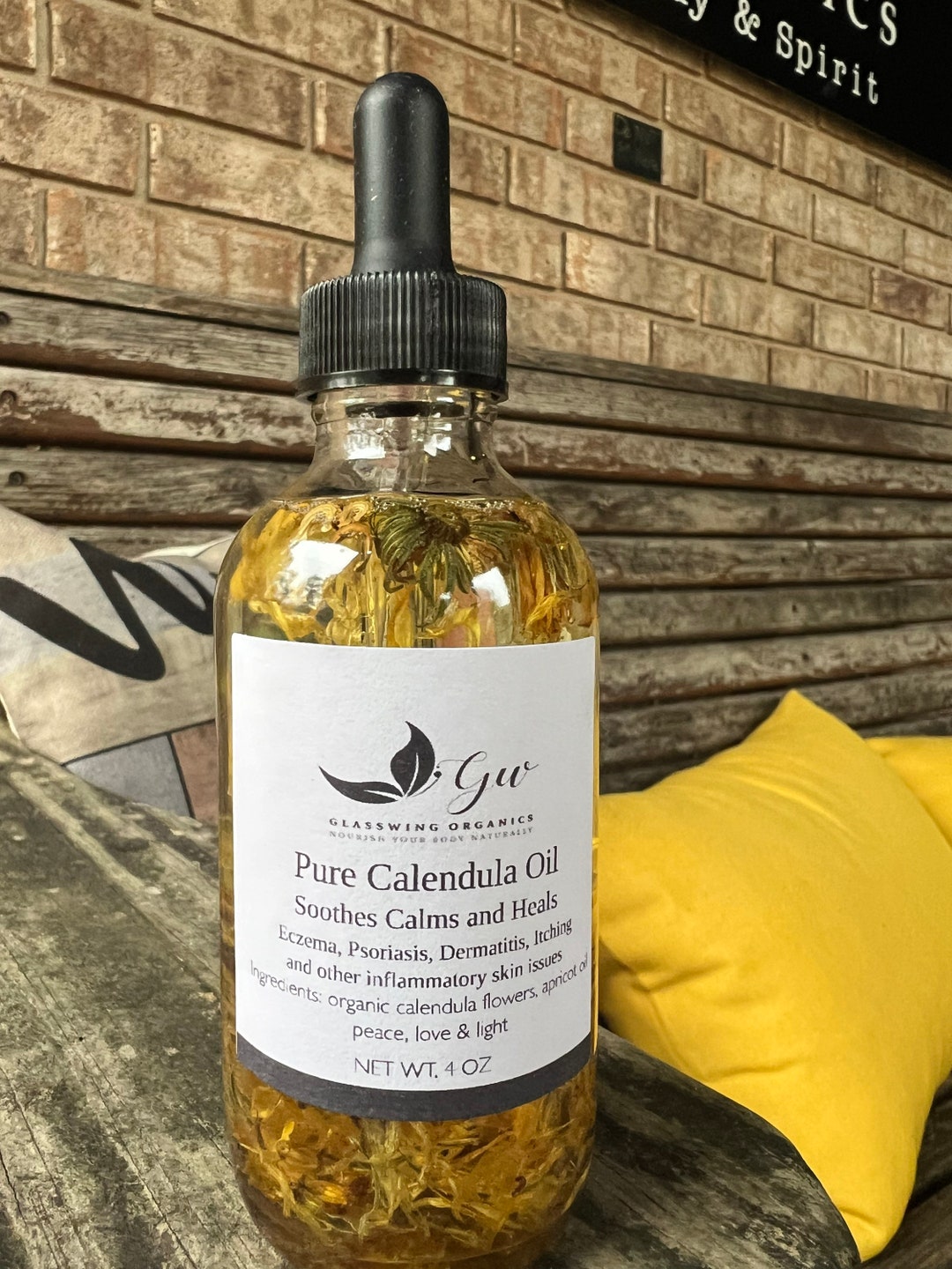 Pure Calendula Oil - Etsy Australia